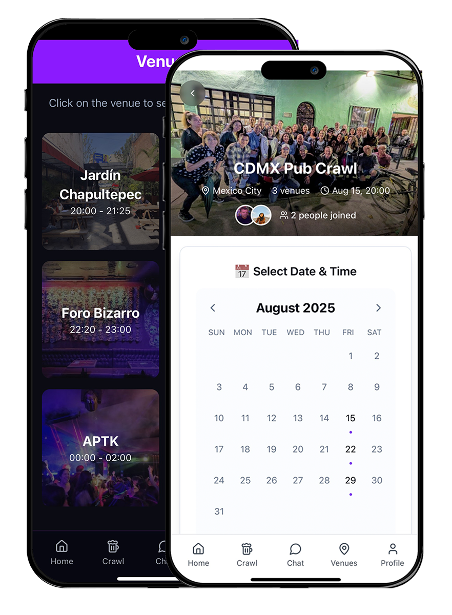 Your Crawl - The #1 Pub Crawl App